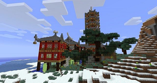 Temple of Joy (Buxville contest) Minecraft Map