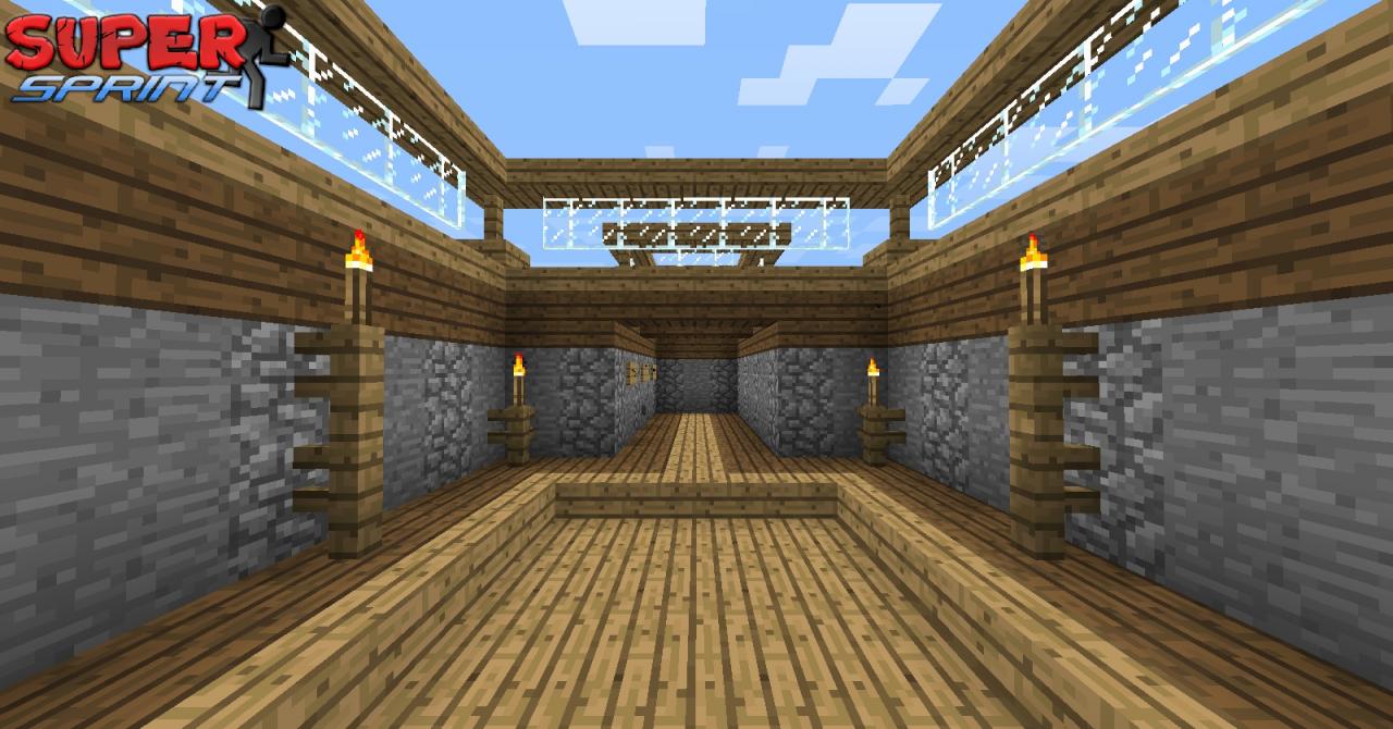 Super Sprint! Minecraft Map