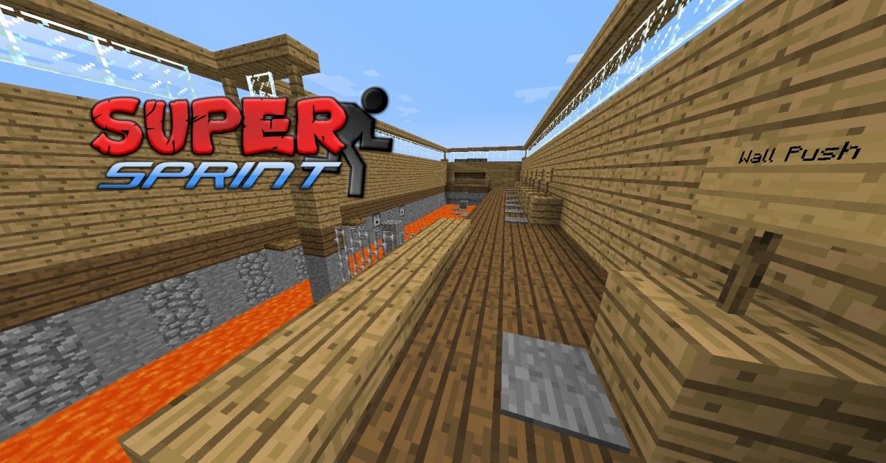 Super Sprint! Minecraft Map
