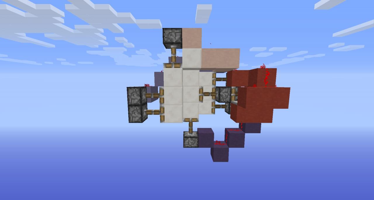 3x3 Diagonal Door Minecraft Map