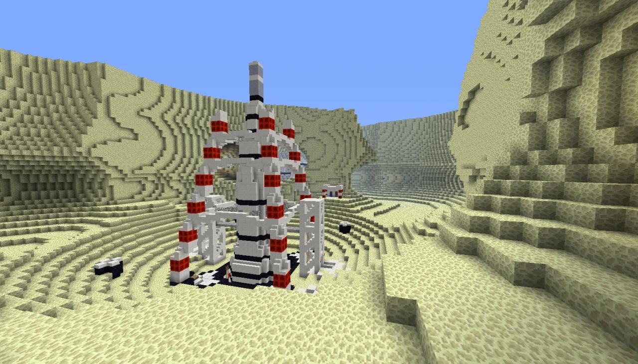 Minigame - Space War Minecraft Map