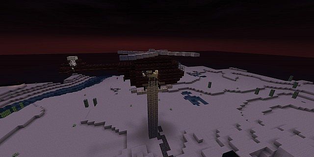 USS destroy the base Minecraft Map