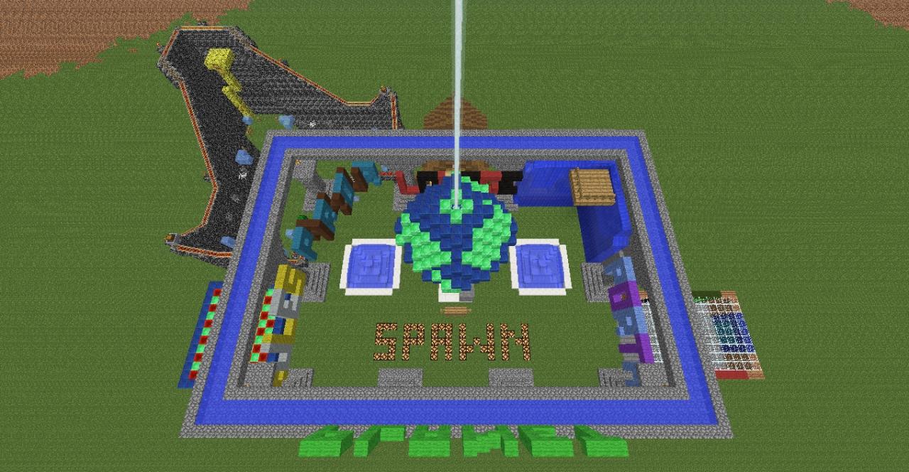 PMC Server Spawn Minecraft Map