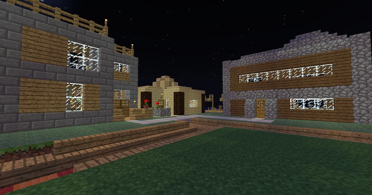 Spawn town Minecraft Map