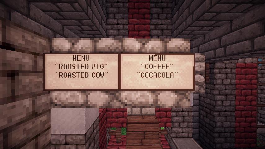 Medieval Restaurant Minecraft Map