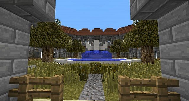 Octagon Server Spawn Minecraft Map