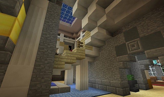 The Breakers - Vanderbilt Mansion [FULL INTERIOR] Minecraft Map