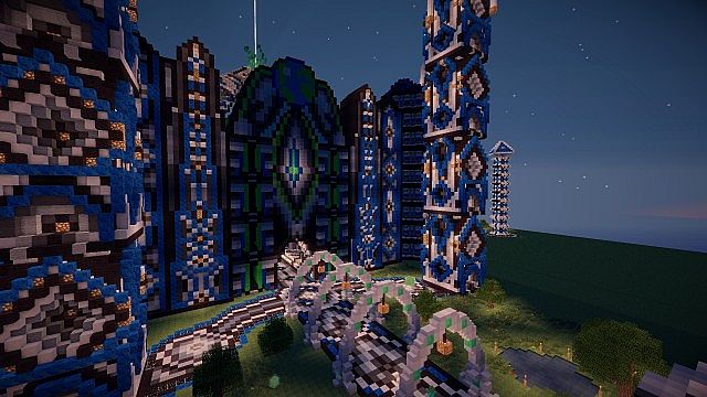 NFCLotus Build Team Pmc spawn contest entry Minecraft Map