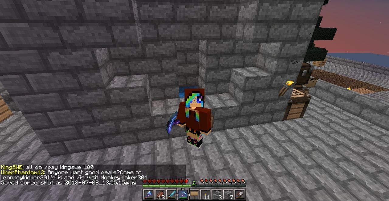 Cobble Gen Skyblock Minecraft Map