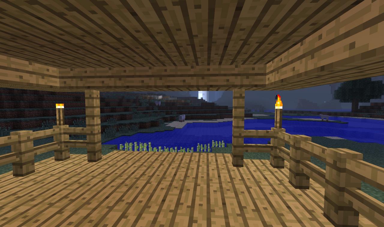 Survival house with a porch Minecraft Map