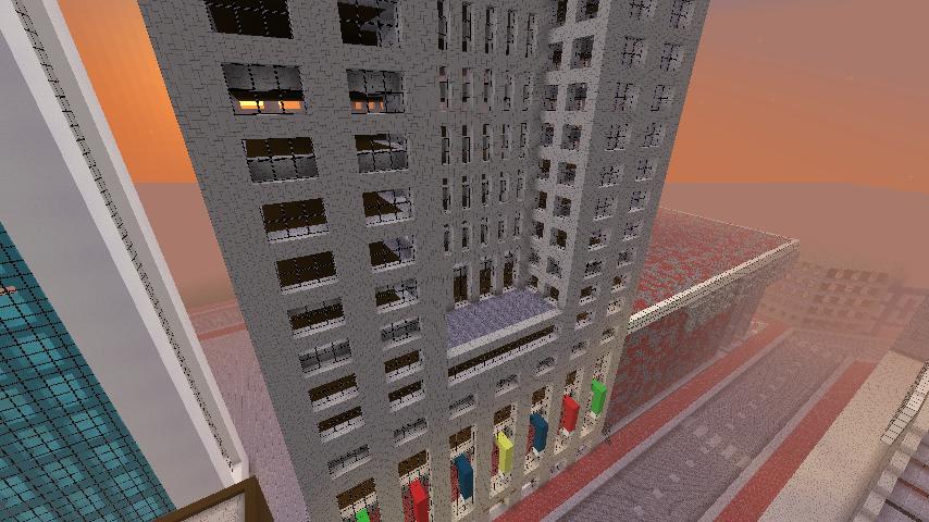 40 Wall Street - 1930's Skyscraper (The Trump Building) Minecraft Map
