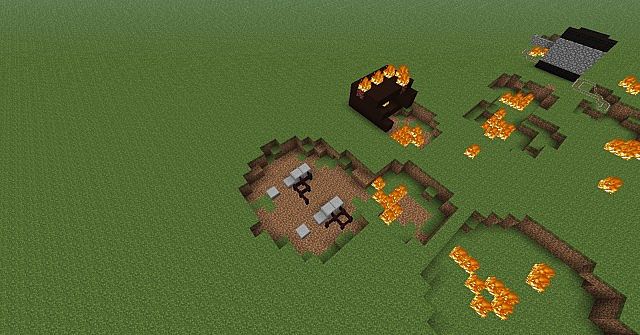 Battlefield (after battle) Minecraft Map