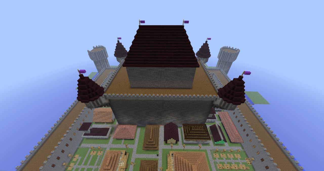 Big castle Minecraft Map