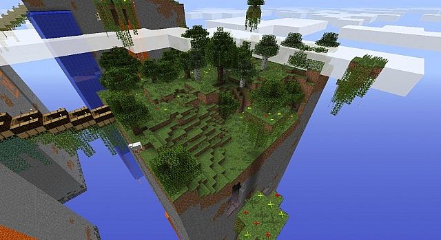 Floating Islands Minecraft Map
