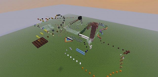 Every jump through every block Minecraft Map