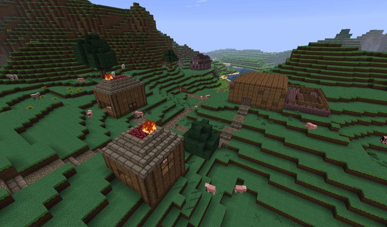 Temple of Pork Minecraft Map