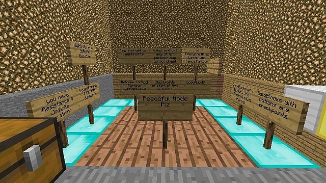 The Void Parkour Minecraft Map