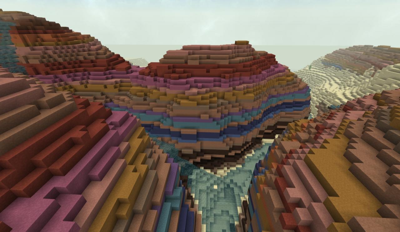Custom Terrain: Panaeus Desert Minecraft Map