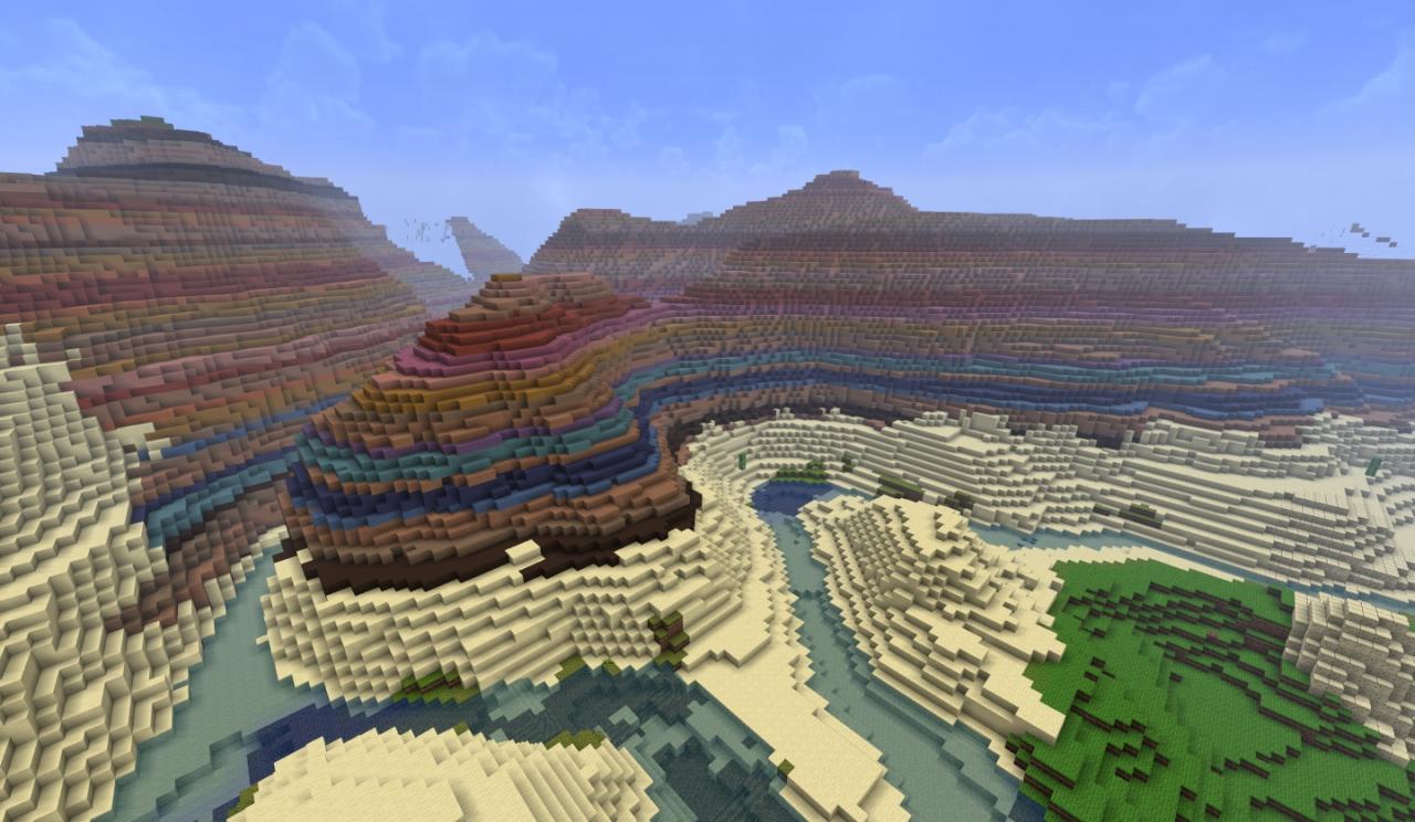 Custom Terrain: Panaeus Desert Minecraft Map