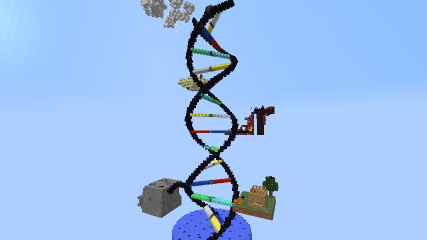 Double Helix Minecraft Map