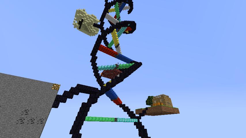 Double Helix Minecraft Map
