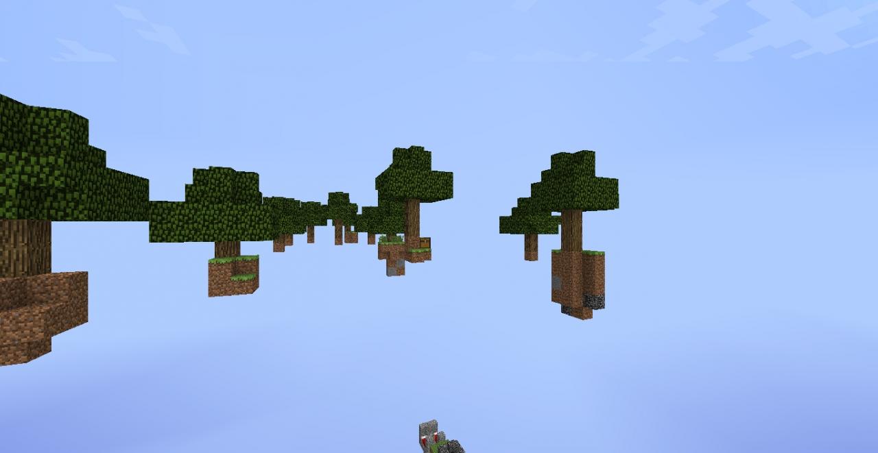 Sky tree Minecraft Map