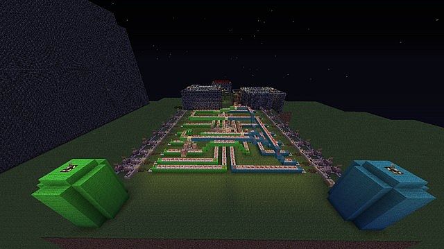 DEMOLITION ~ [Destructive Mini-Game] [Redstone-powered] Minecraft Map