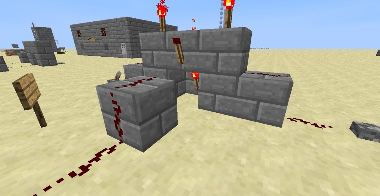 compact 3 way AND gate Minecraft Map