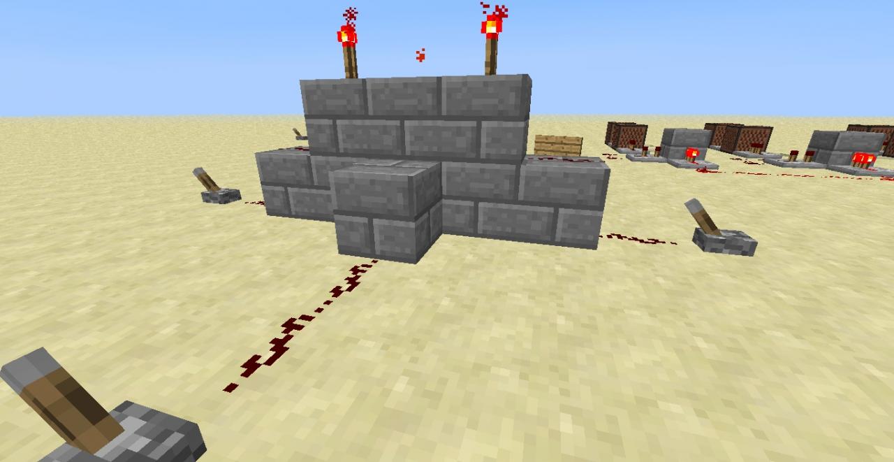 compact 3 way AND gate Minecraft Map