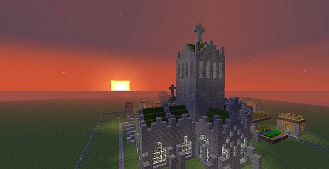 The church of st. Patrick Minecraft Map