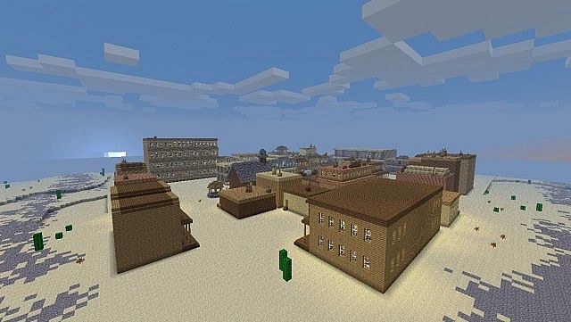 Wild Wild West Adventure Map Minecraft Map