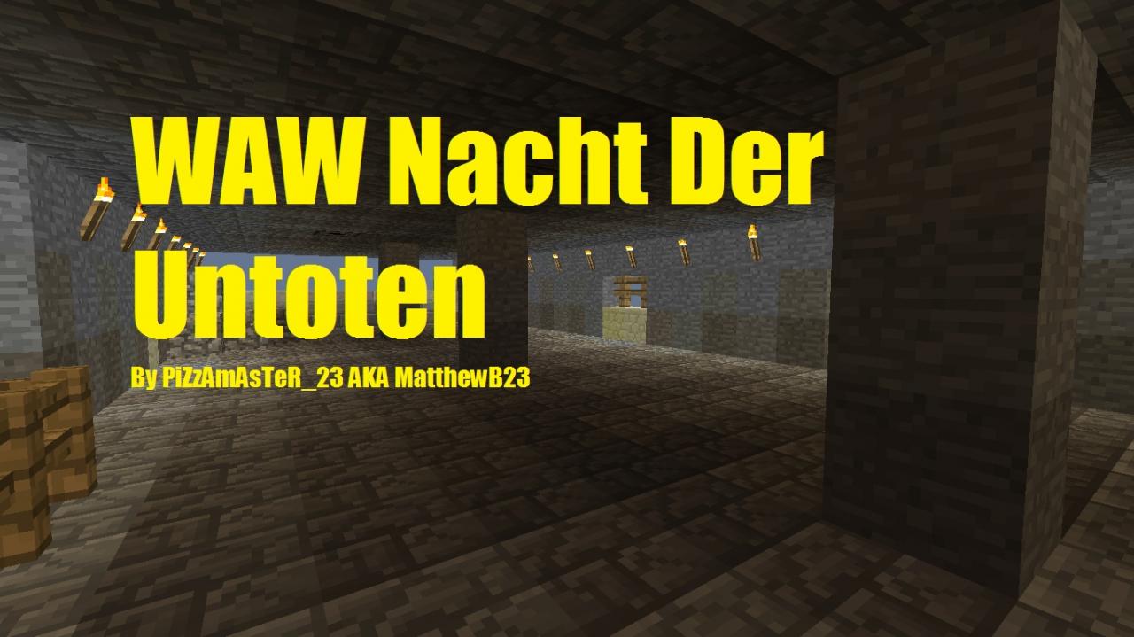 WAW Nacht der Untoten Minecraft Map