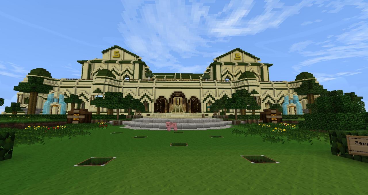 Sandy Palace Minecraft Map