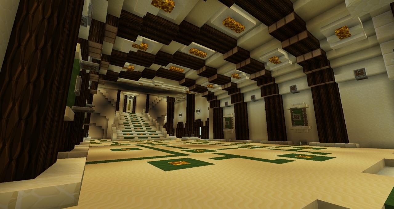 Sandy Palace Minecraft Map