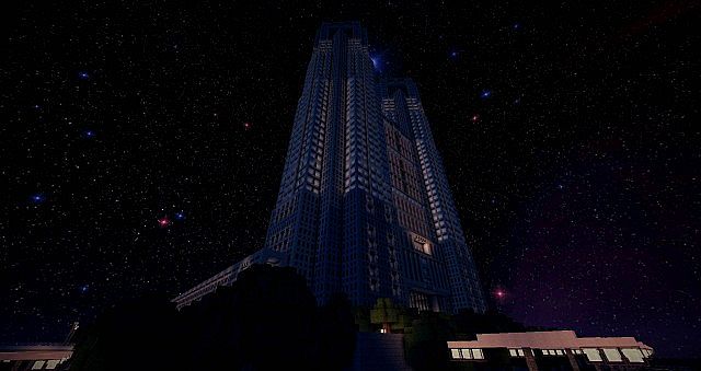 Tokyo City Hall - PMC Spawn Contest Project Minecraft Map