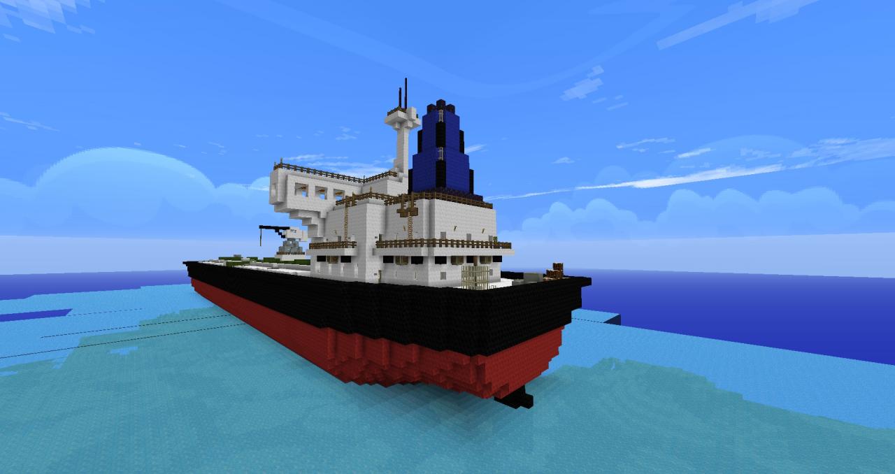 Vladimir Tikhonov Tanker Minecraft Map