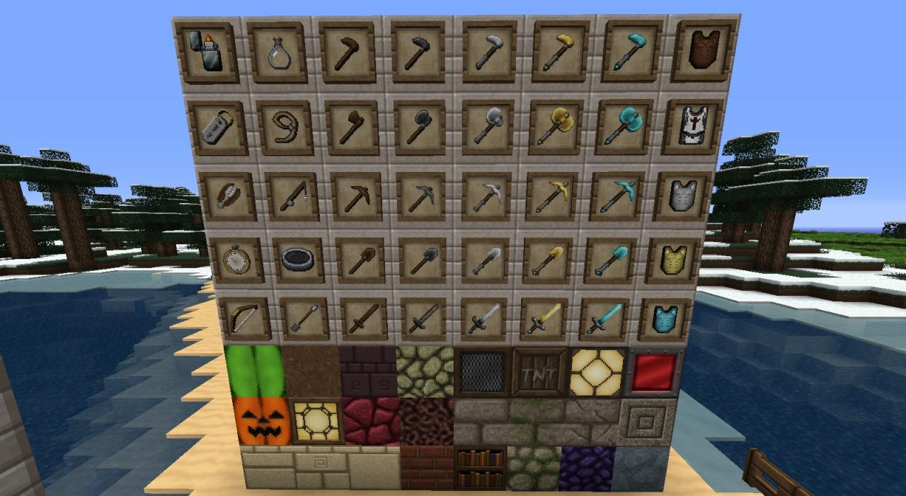 Resource Pack Viewer - Setup Blocks - Good for Reviews! Minecraft Map