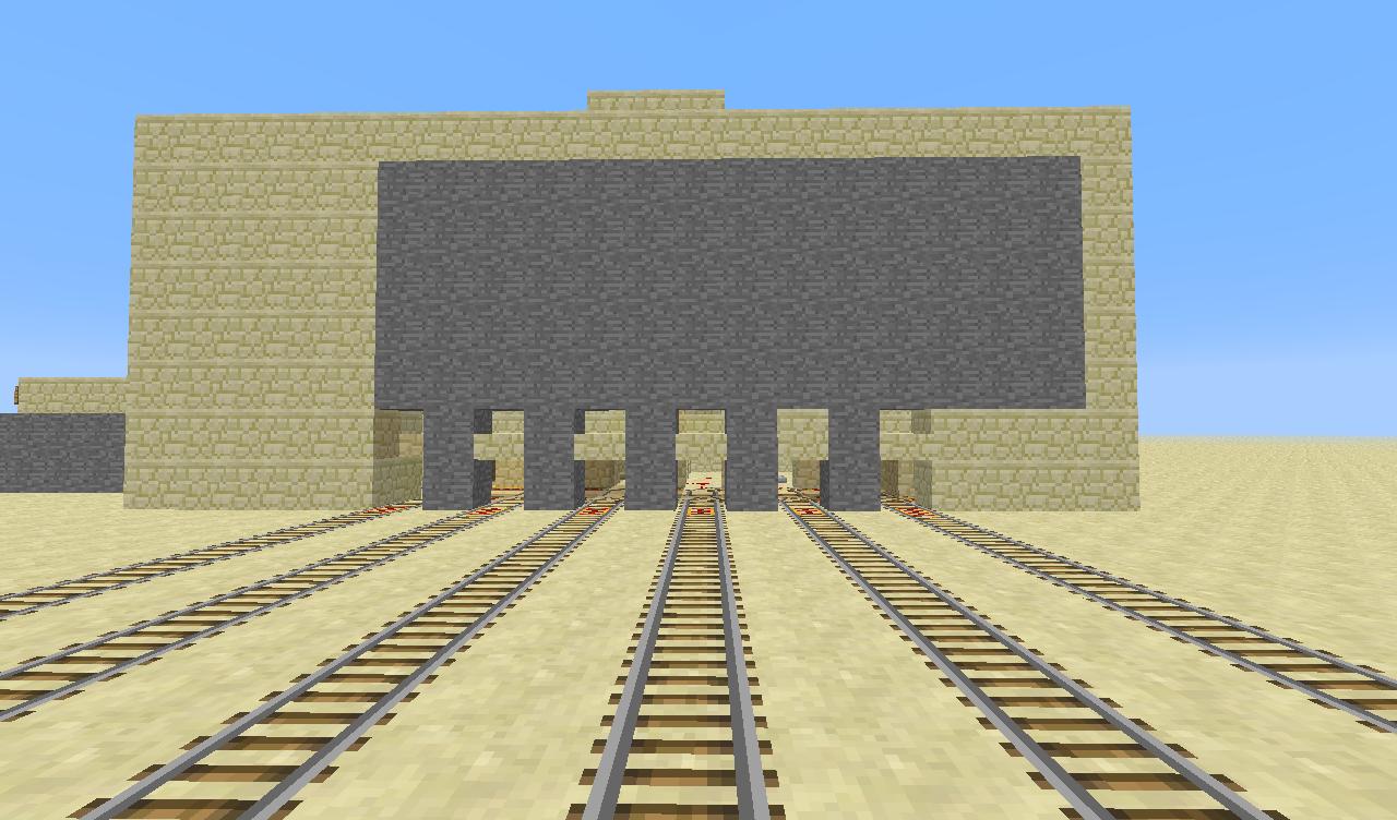 Train/Subway Station Minecraft Map
