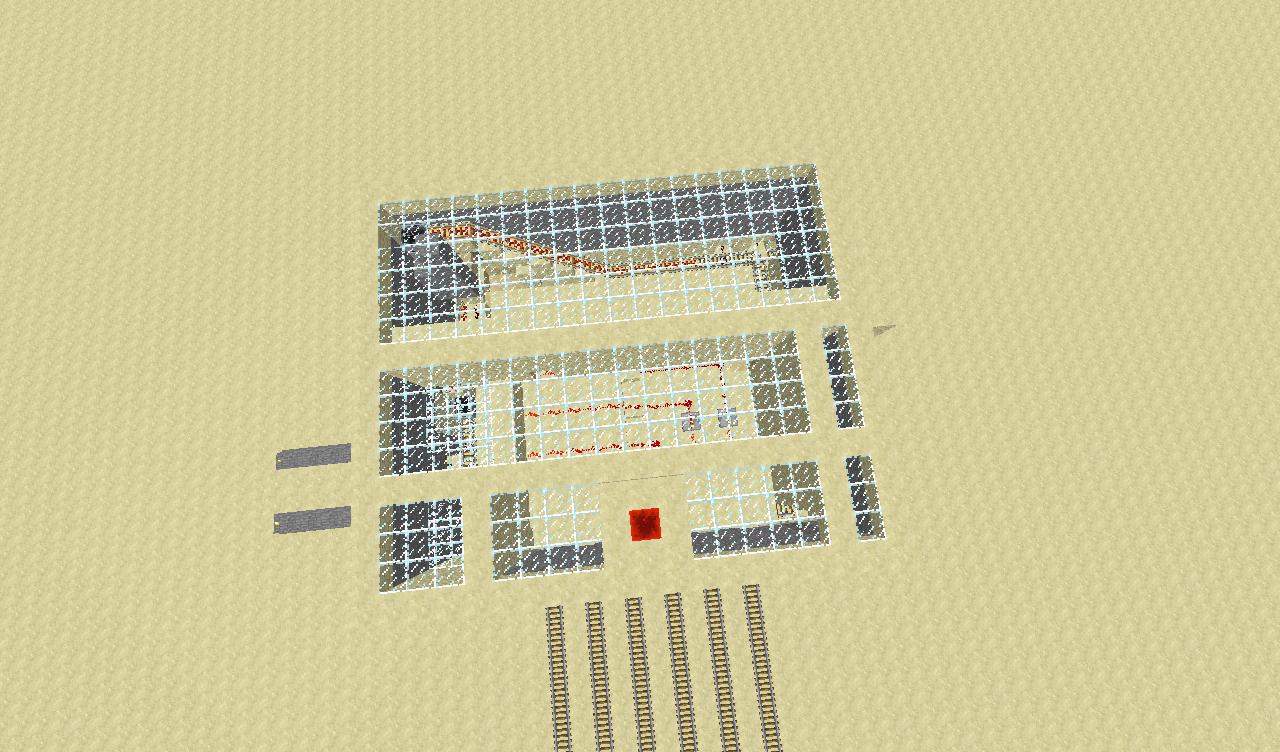 Train/Subway Station Minecraft Map