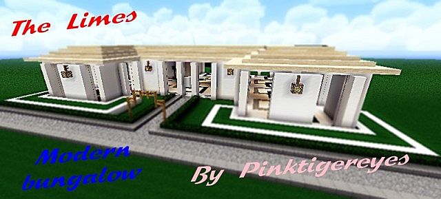 The Limes-modern bungalow Minecraft Map