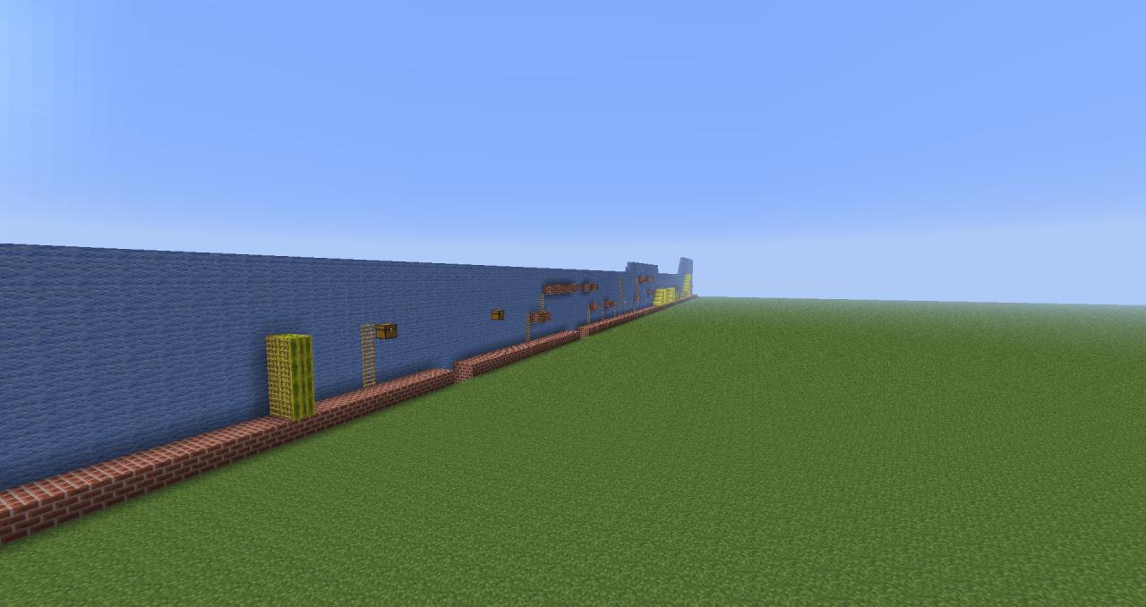 Mario Level 1 Minecraft Map