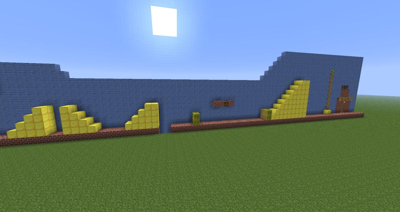 Mario Level 1 Minecraft Map