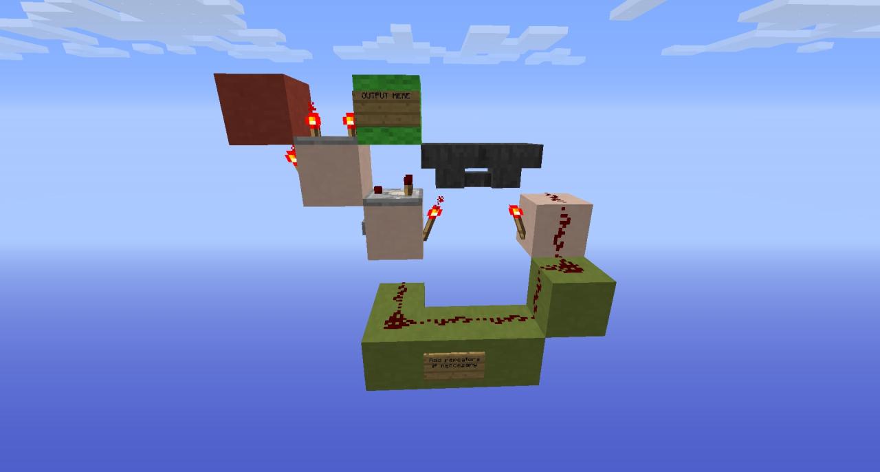 COMPACT Selector Array Designs Minecraft Map