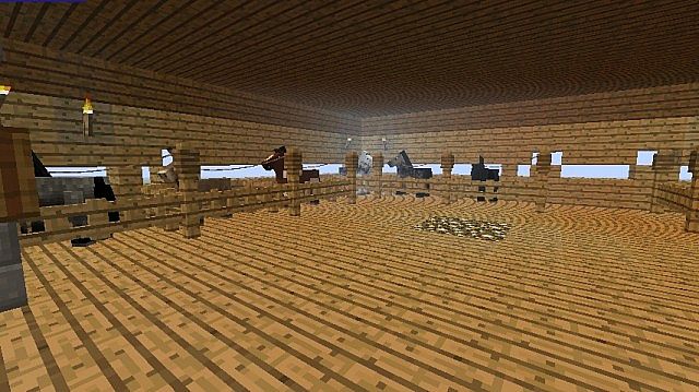 Horse Race Minecraft Map