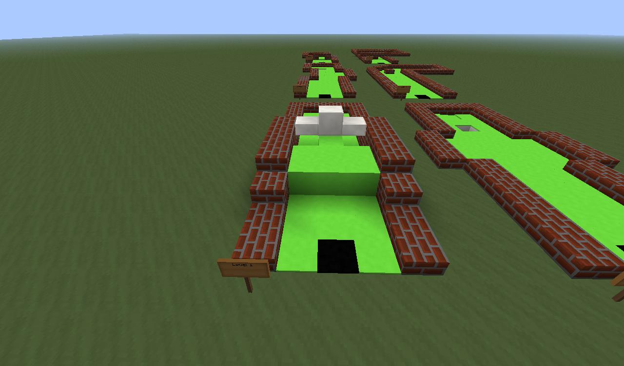 Mini Golf Minecraft Map