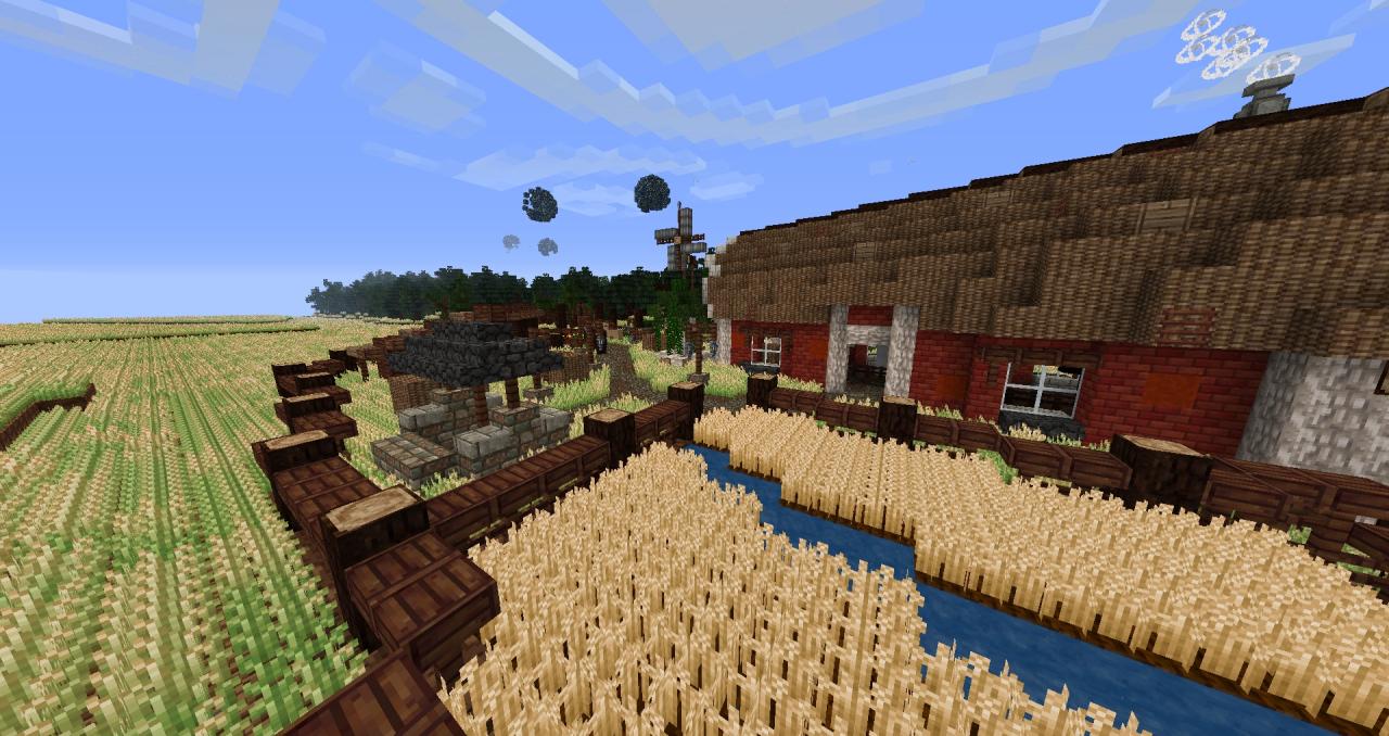 1800s Iowa Farm Minecraft Map