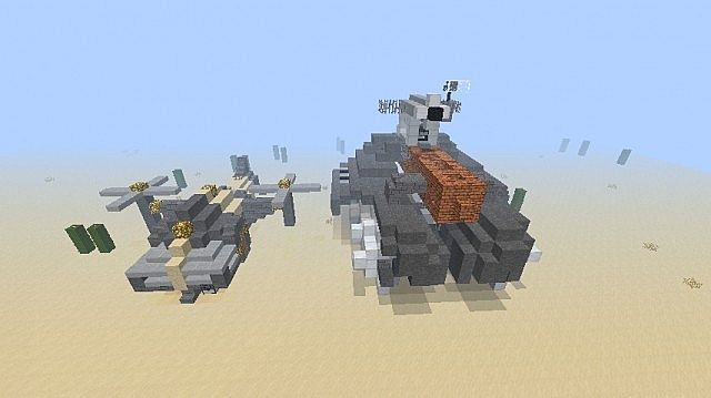 Chimera Battle Tank Minecraft Map