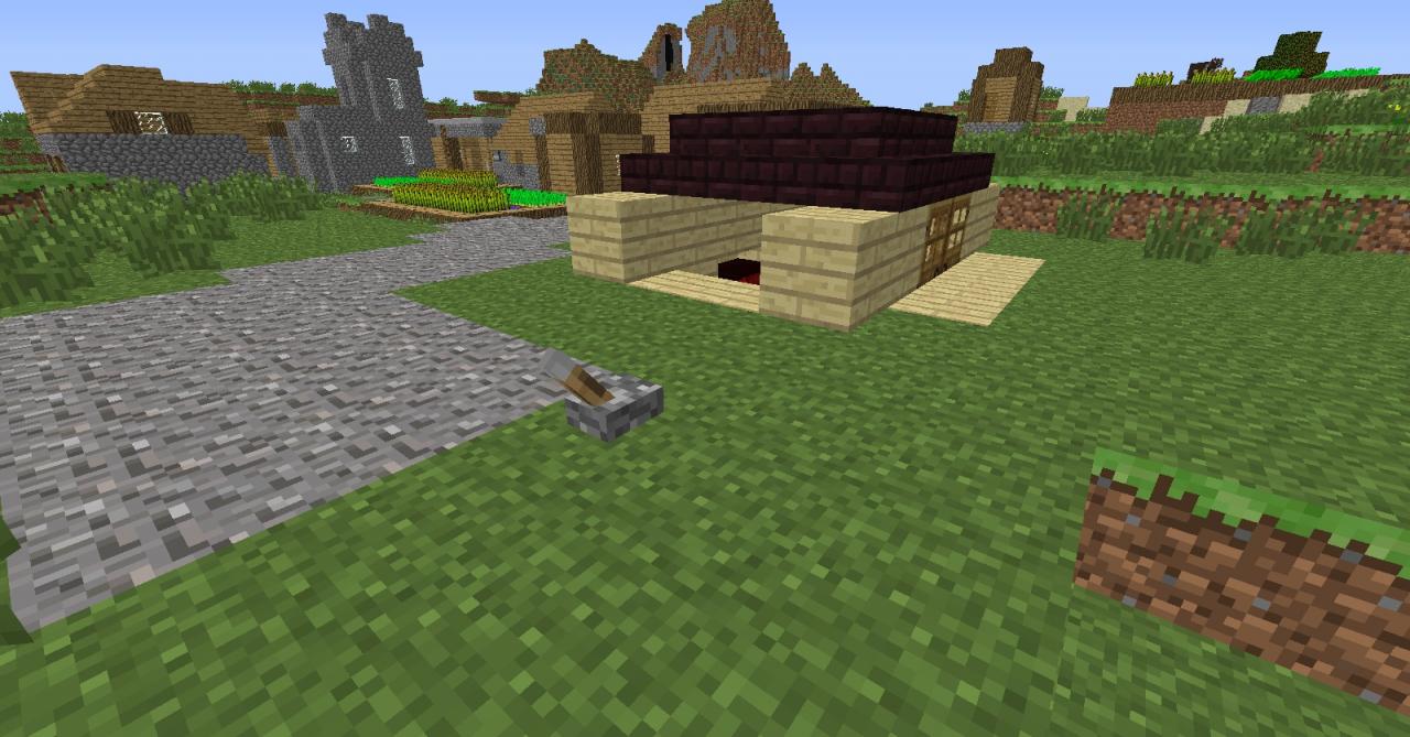 Piston House Minecraft Map