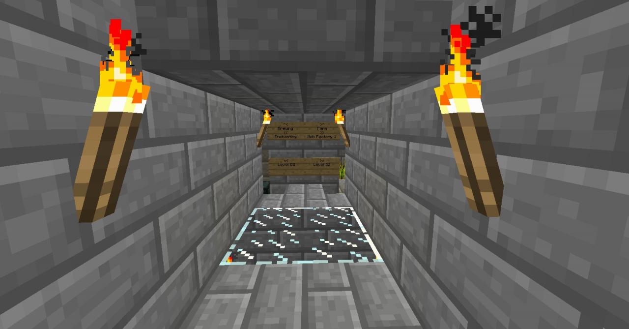 Piston House Minecraft Map