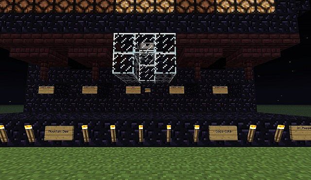 Cool Soda Machine Minecraft Map